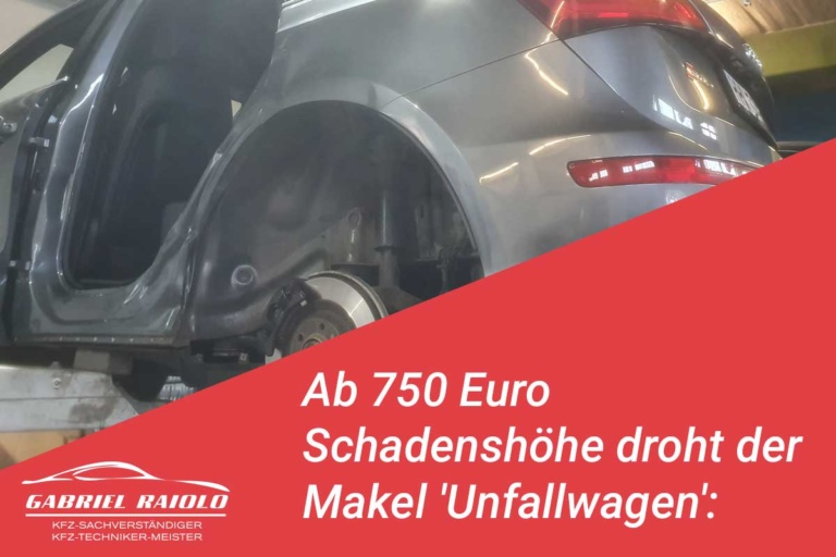 Ist das Fahrzeug wirklich ein Unfallwagen? Tipps vom Kfz-Gutachter